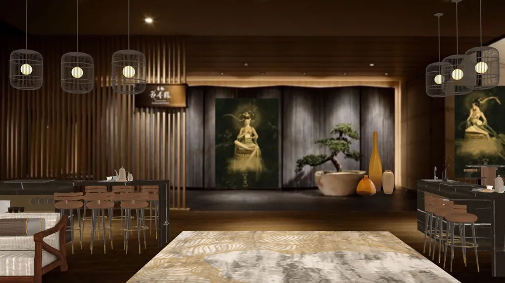Hotel Bar Restaurant Lounge created by Nathalie du Mortier on Homestyler