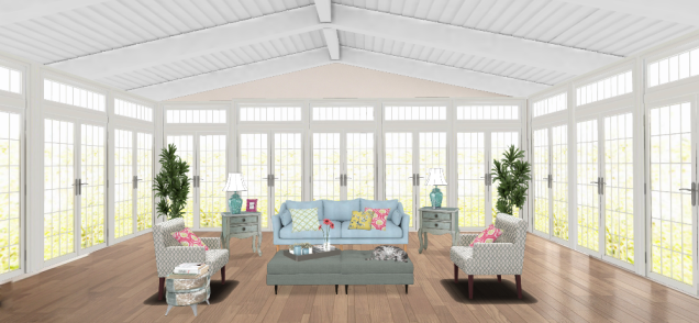 Exquisite sunroom Decoration Design Case - Practical Inspiration and ...