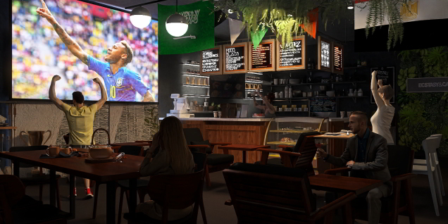 FIFA World Cup Party for App - Interior Design Challenges on Homestyler