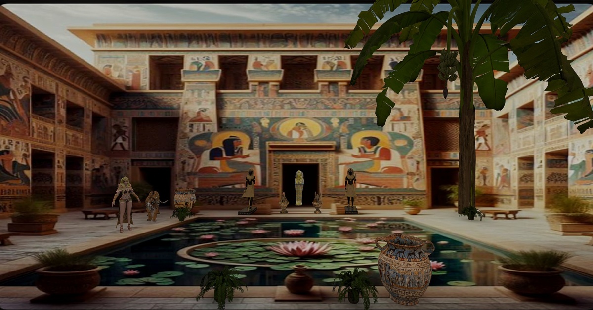 Cleopatra’s Courtyard | Home Design | By Arwen Arianus🎨🎸🏰 | - Homestyler