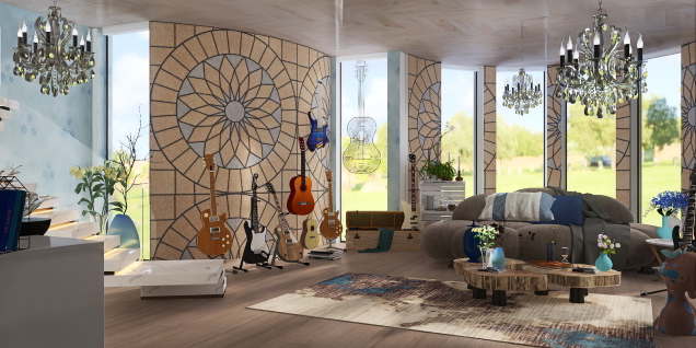 Exquisite IrregularShapedRoomChallenge Decoration Design Case ...