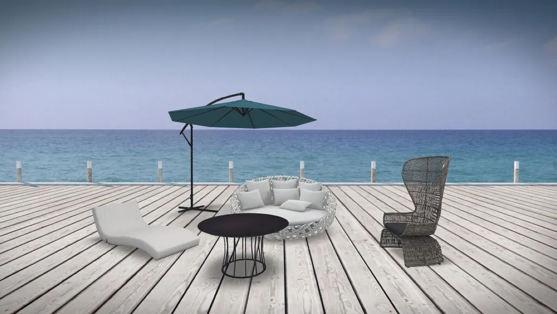 Beach p created by Jade Refior on Homestyler
